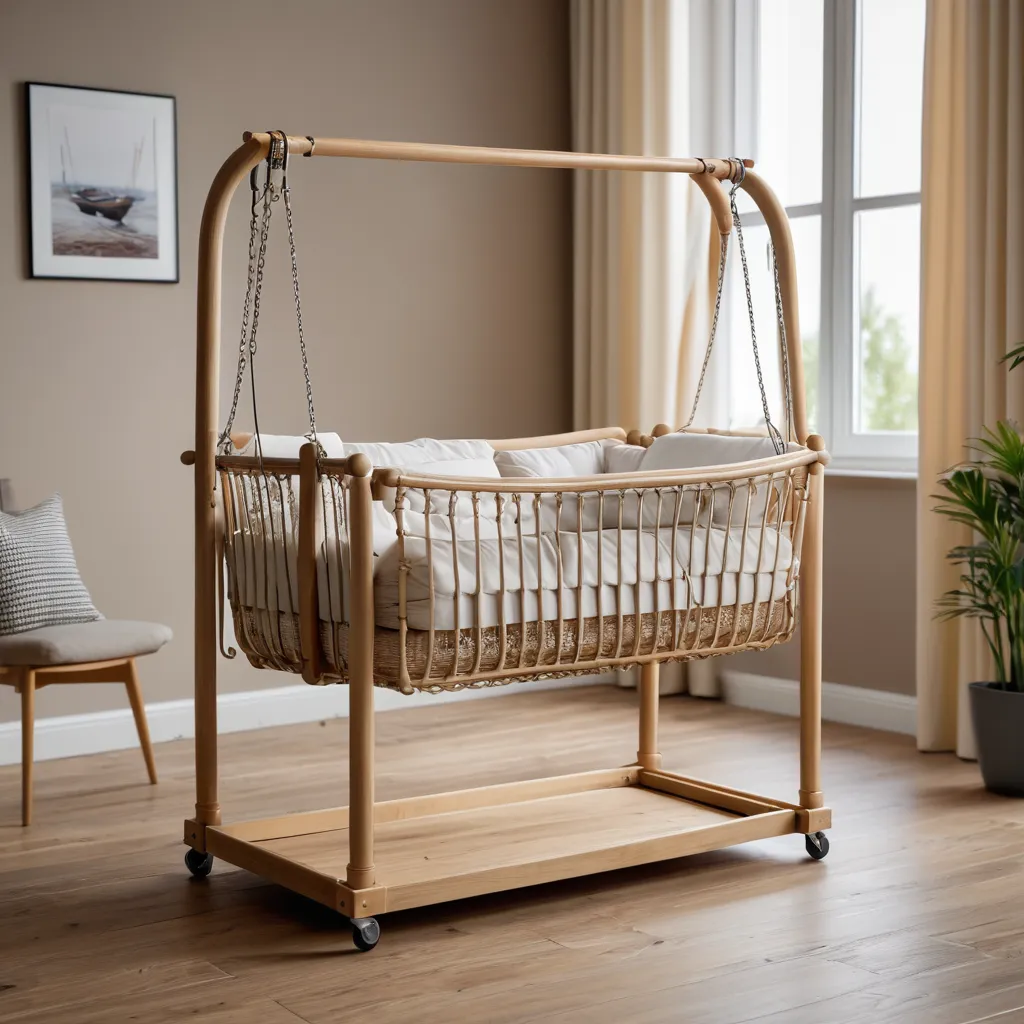 Assembling a Swinging Cradle with Storage