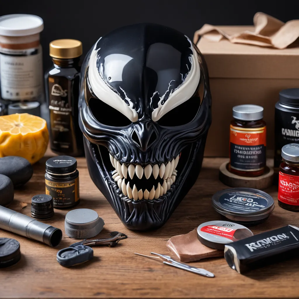 Создание маски Венома: Пошаговое руководство для творцов